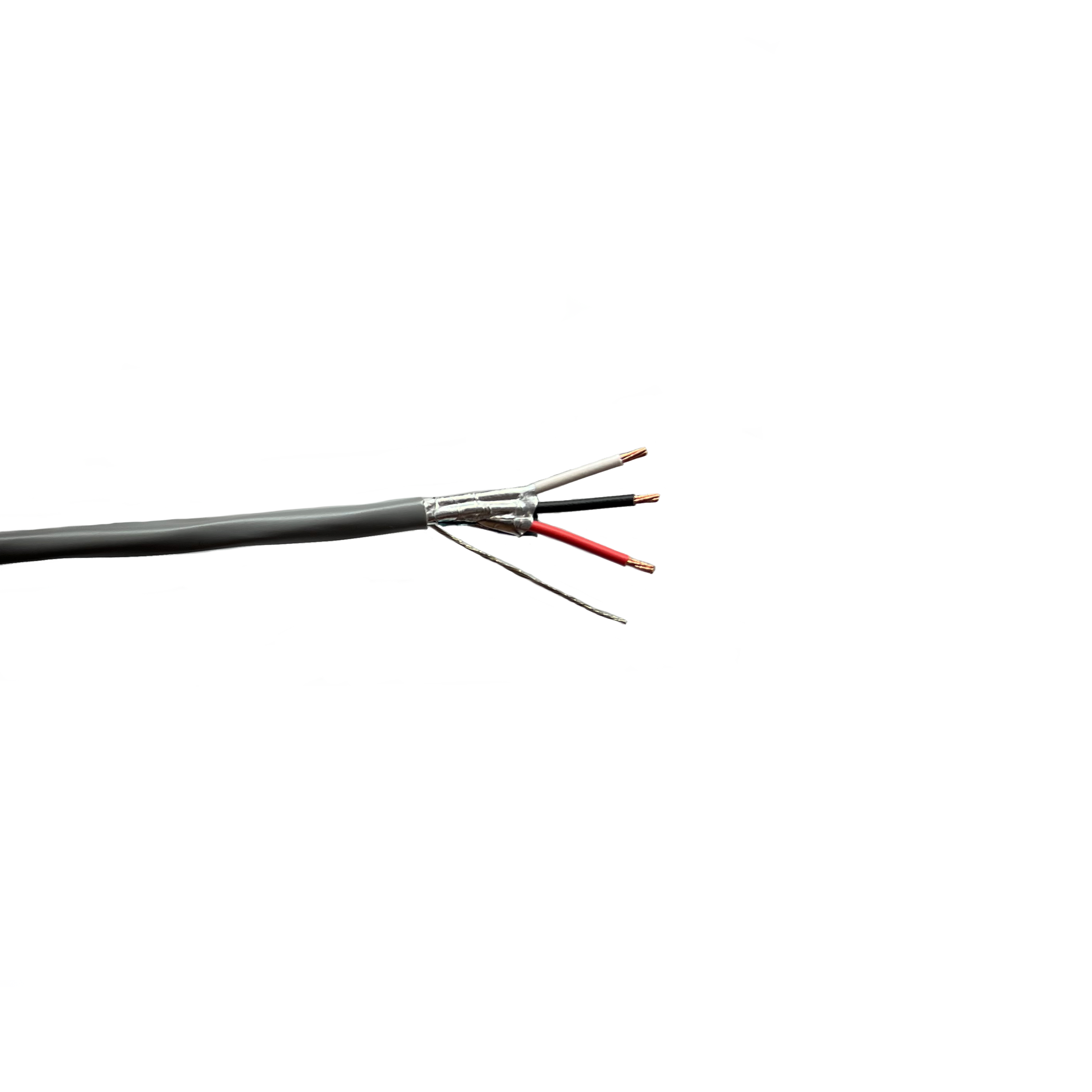18 AWG 3 Conductor Stranded Shielded PVC Cable – Custom Cable Connection
