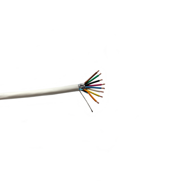 18 AWG 8 Conductor Stranded Shielded Plenum Cable – Custom Cable Connection