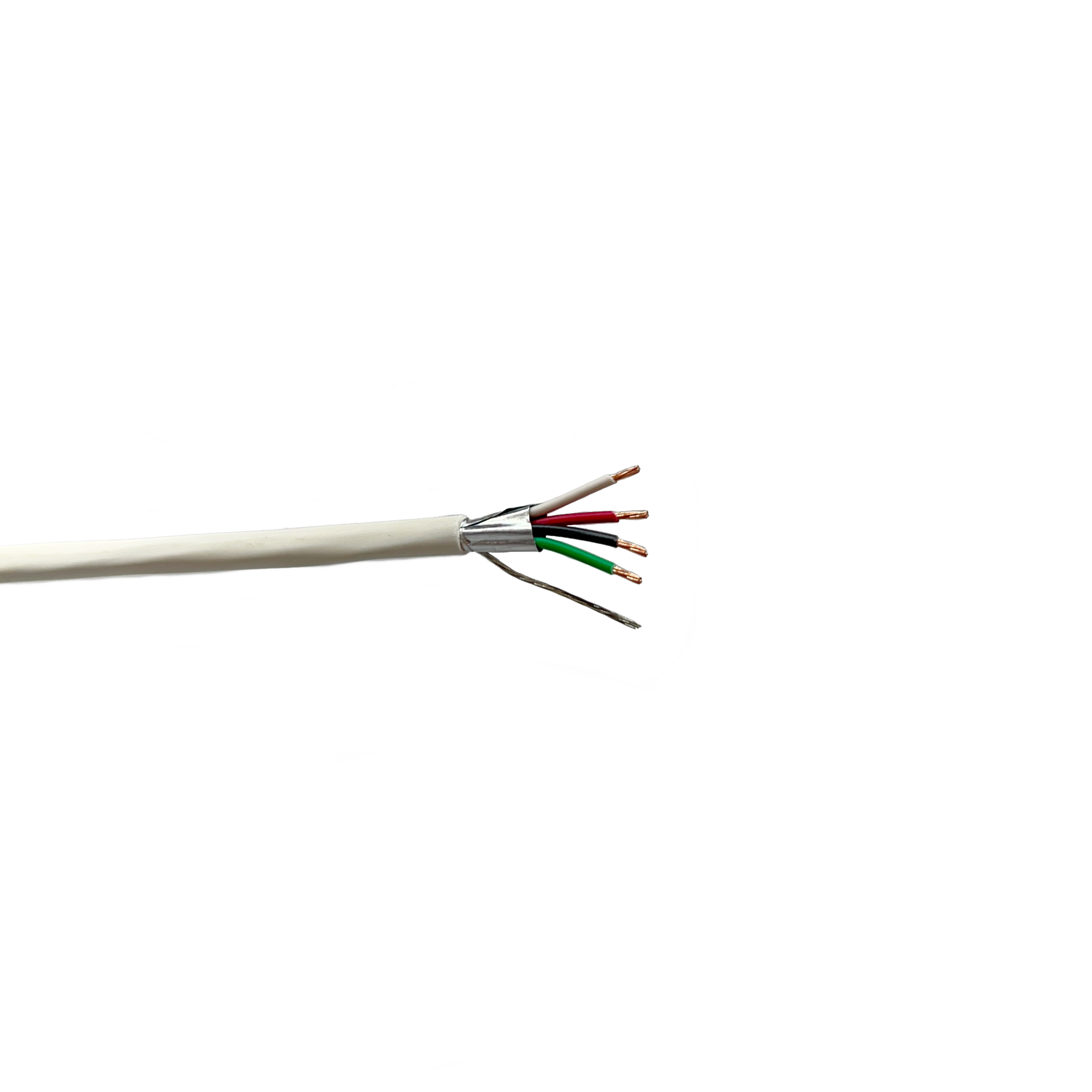 22 AWG 4 Conductor Stranded Shielded Plenum CMP Cable – Custom Cable ...
