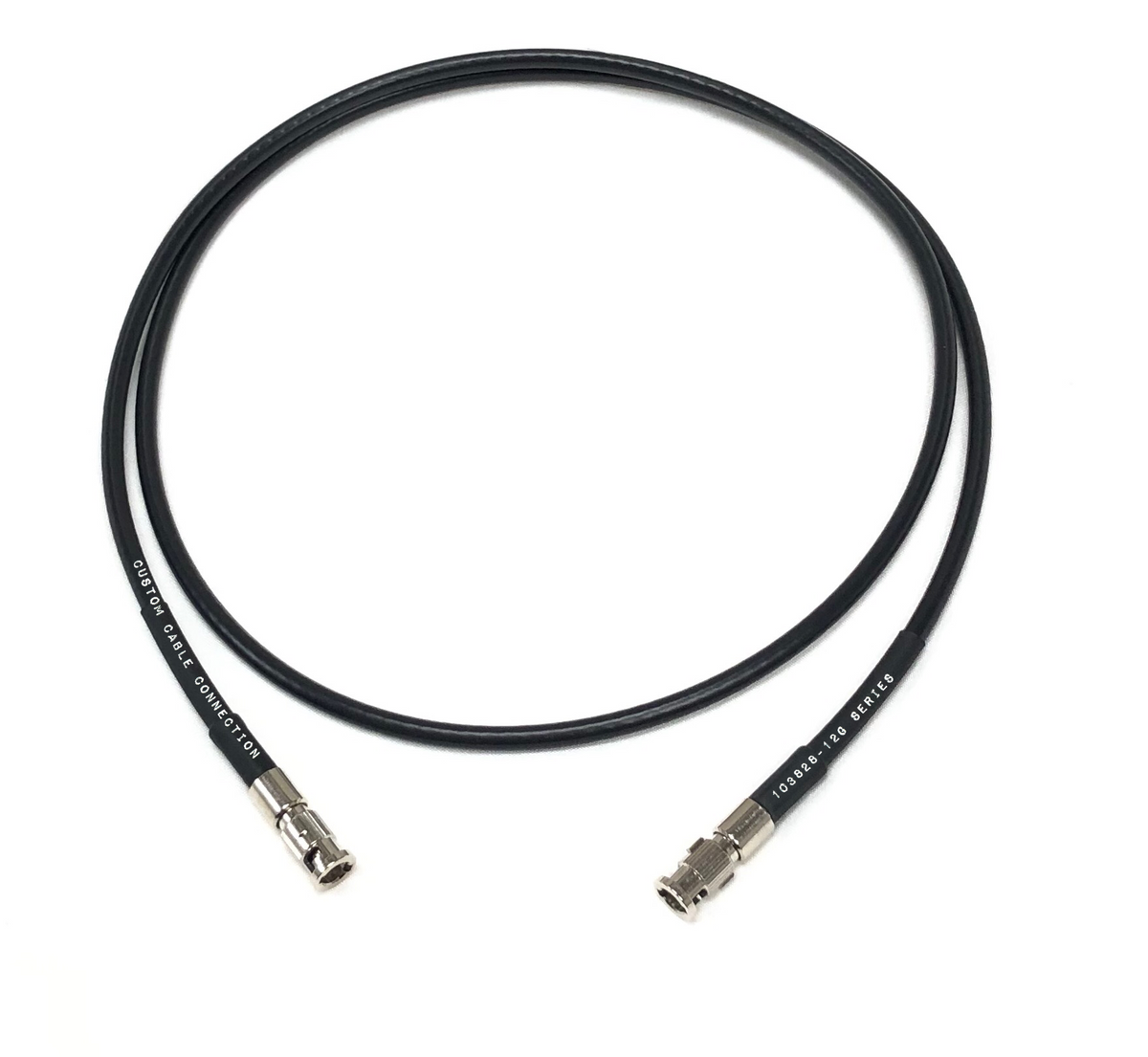 12G Rated High Density Micro BNC HD-SDI Belden 4855R Video Adapter Cab - Custom Cable Connection