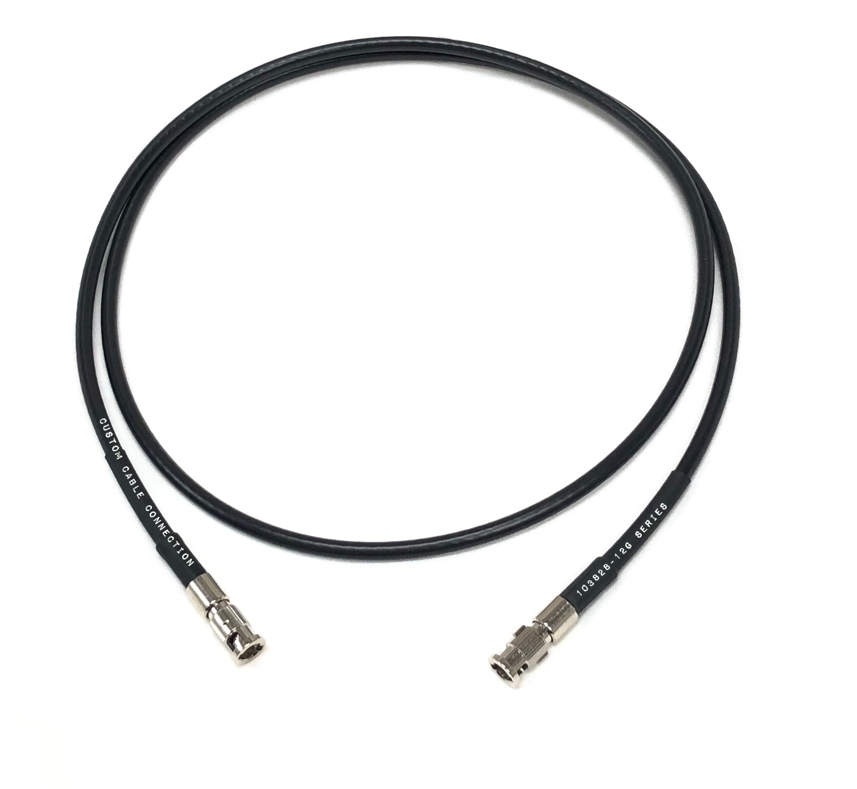 12G Rated High Density Micro BNC HD-SDI Belden 4855R Video Adapter Cab - Custom Cable Connection