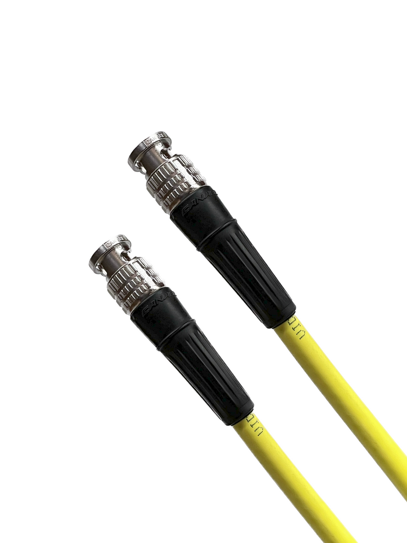 Belden 1694A 3G/6G HD-SDI RG6 BNC Cable with Canare BCP-B53 BNC Connec - Custom Cable Connection