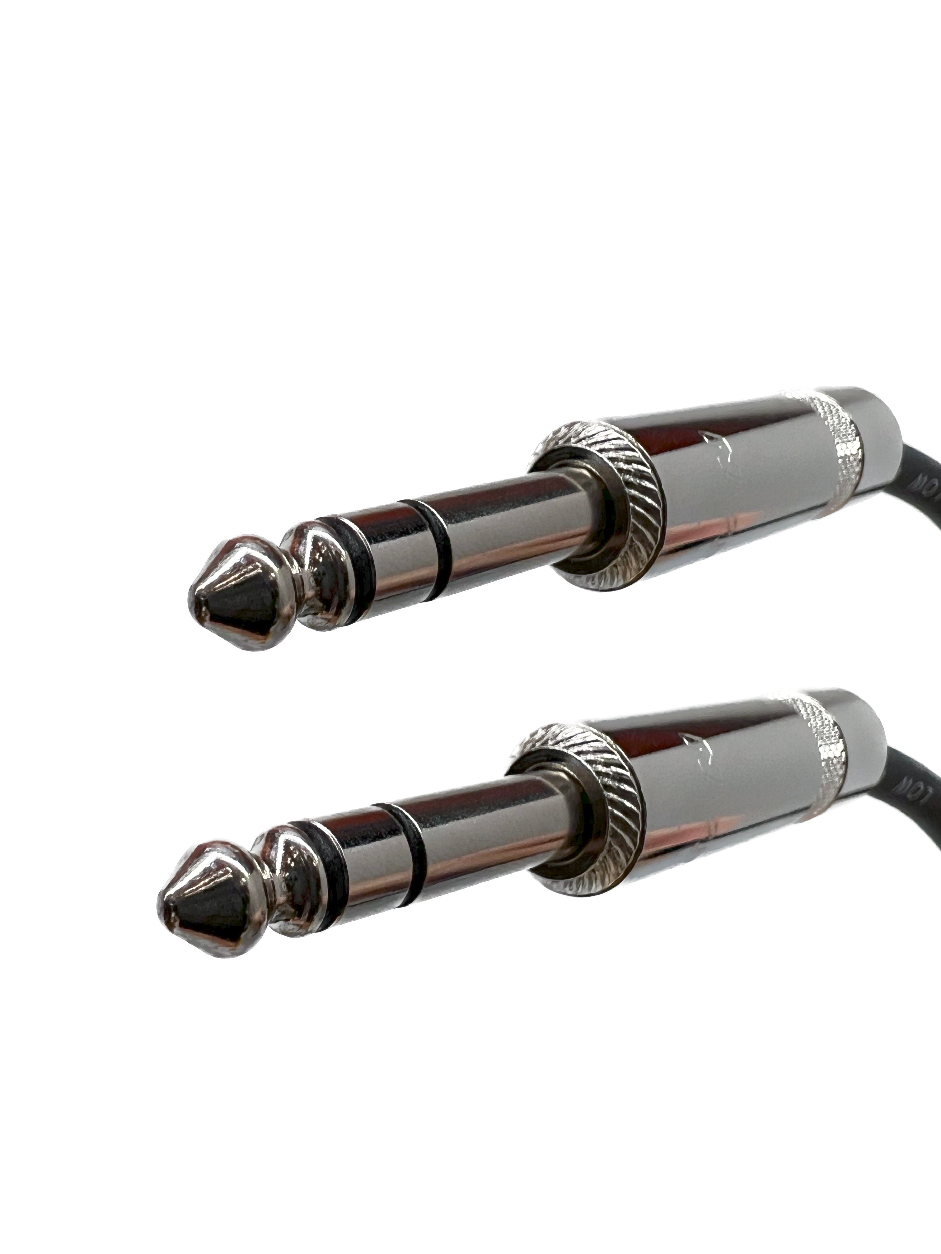 Pro Audio 1/4 inch TRS to 1/4 inch TRS Balanced Cable with Rean NYS228 ...