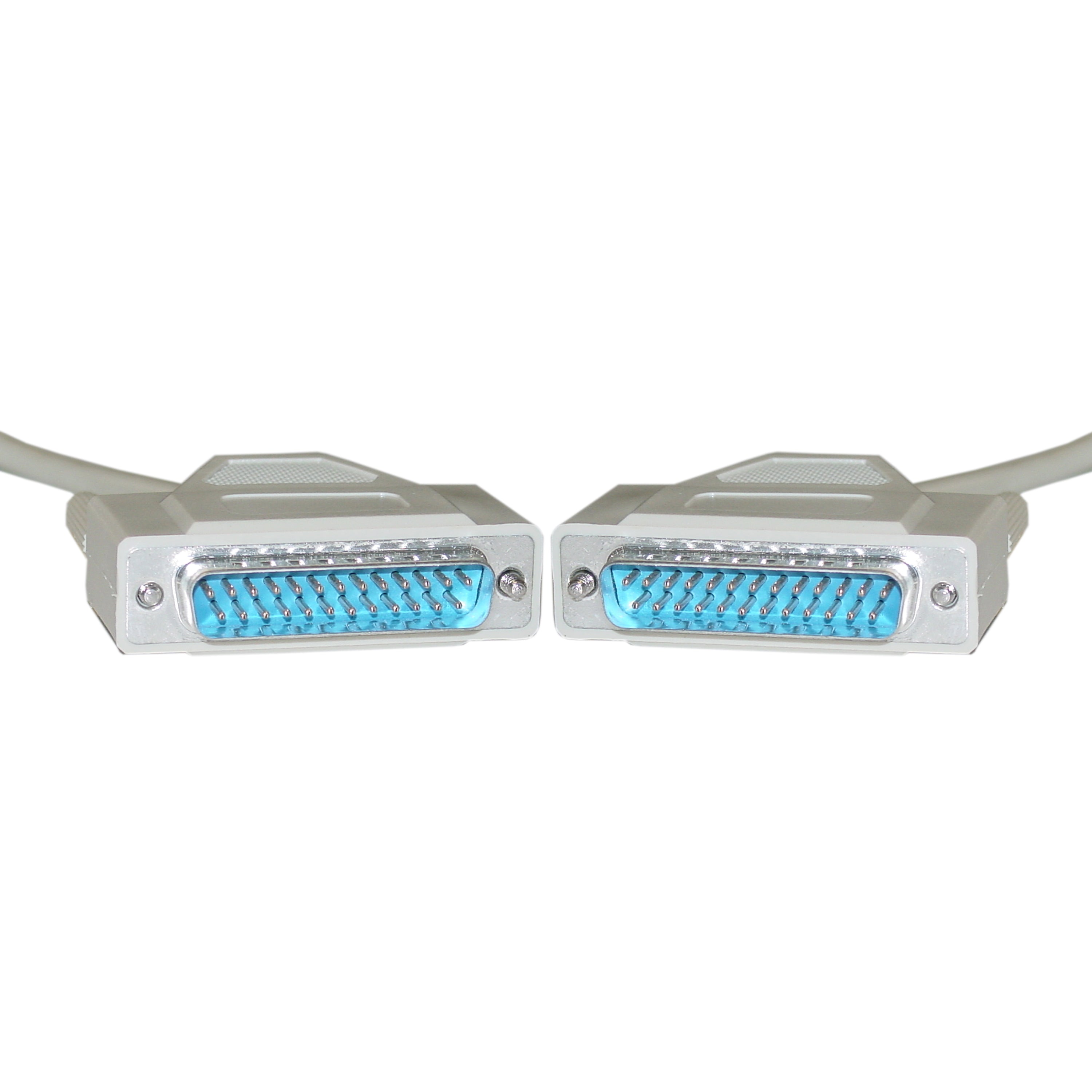 DB25 Male to DB25 Male Serial RS232 Extension Cable – Custom Cable ...