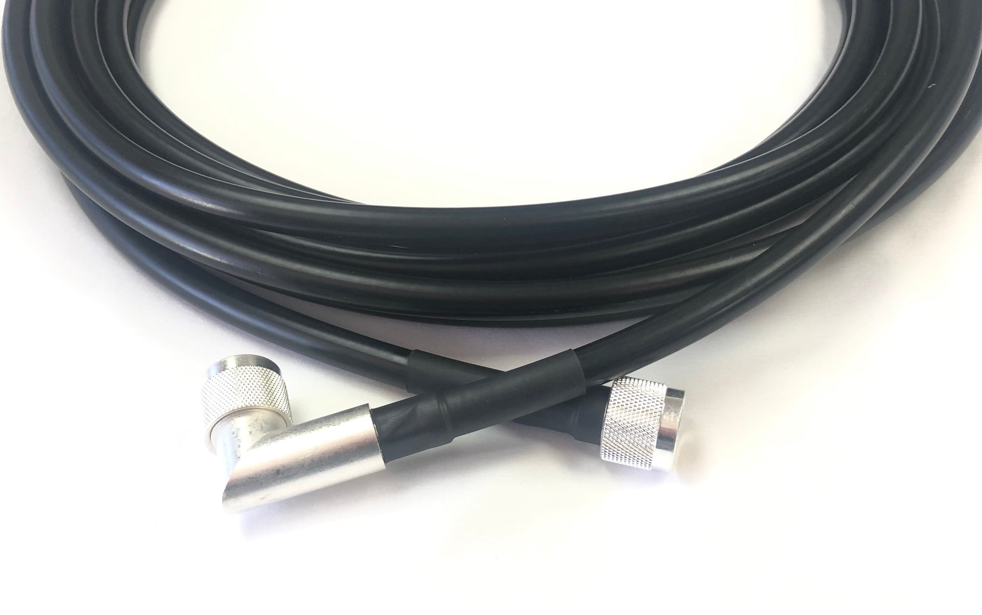 N Male to N Male Right Angle Times Microwave LMR-400 50 Ohm Cable ...