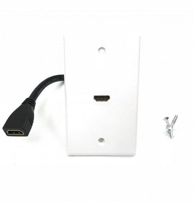A/V Data Wall Plates – Custom Cable Connection