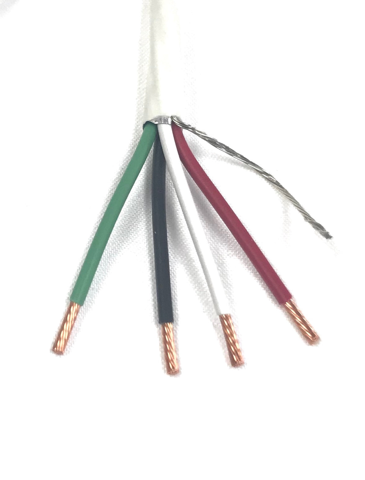 18 AWG 4 Conductor Stranded Shielded Plenum Cable - Custom Cable Connection