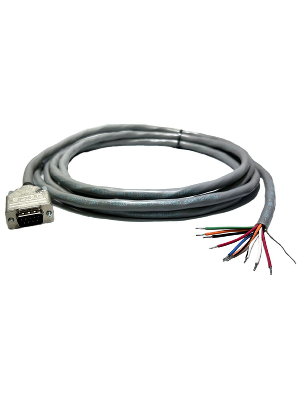 DB9 Male to Blunt -20 AWG- RS-232 Serial Breakout Cable - Custom Cable ...