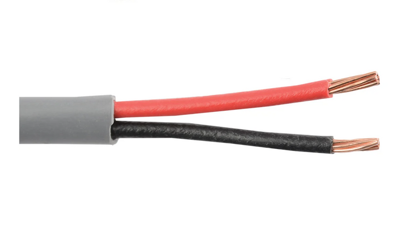 18 AWG 2 Conductor Stranded Non Shielded PVC Cable - Custom Cable ...
