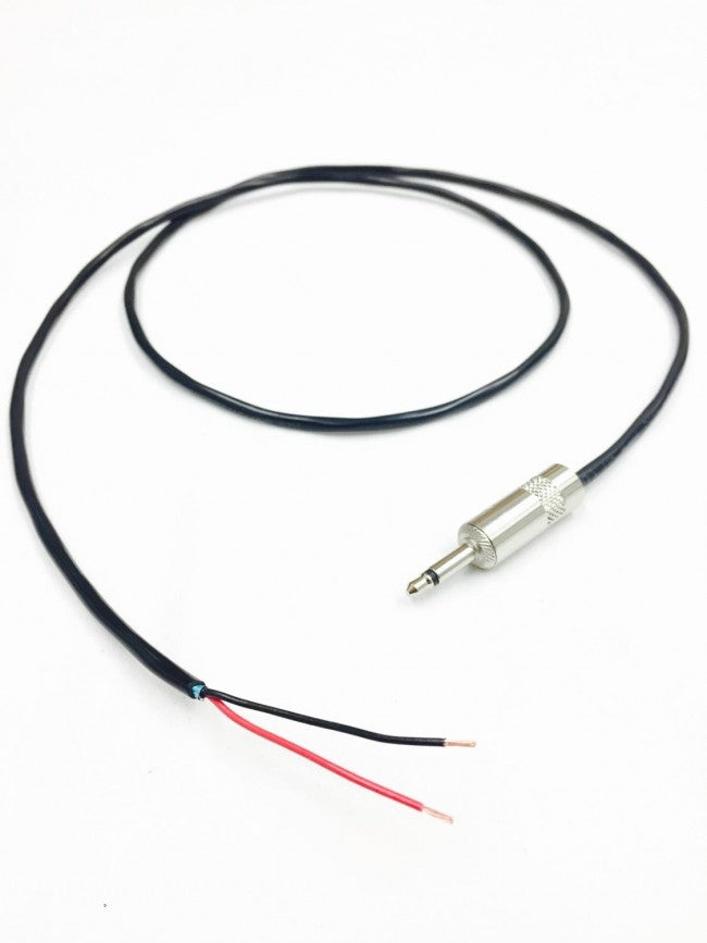 3.5mm Mono Male to Blunt - Bare Wire - PVC Jacket - Install Cable ...