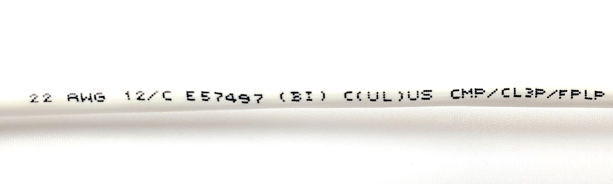 22 AWG 12 Conductor Stranded Shielded Plenum CMP Cable - Custom Cable ...