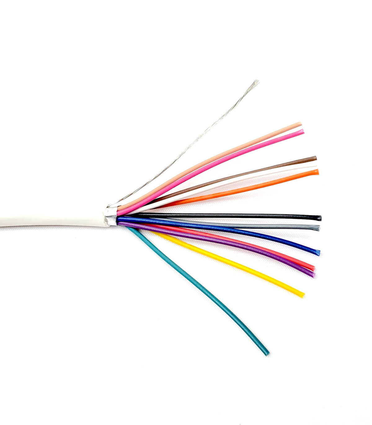 22 AWG 12 Conductor Stranded Shielded Plenum CMP Cable - Custom Cable ...