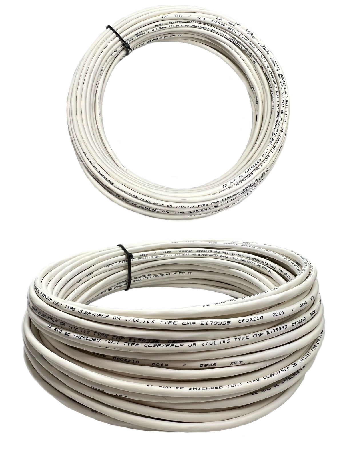 22 AWG 8 Conductor Stranded Shielded Plenum CMP Cable - Custom Cable Connection