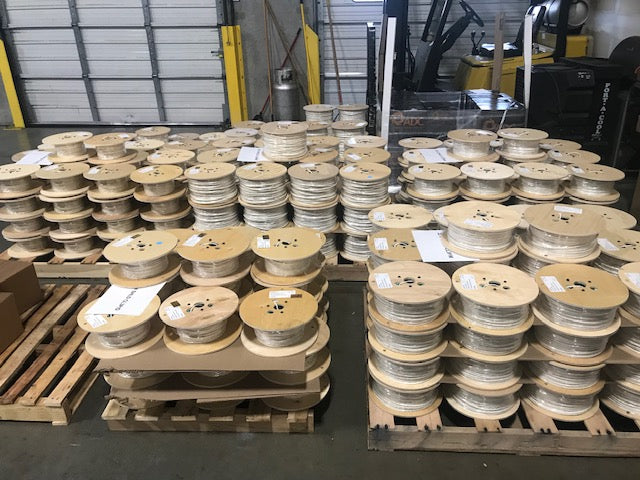 22 AWG 8 Conductor Stranded Shielded Plenum CMP Cable - Custom Cable Connection