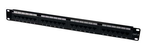 Cat6 Patch Panel 110 Block 568A & 568B Compatible (12, 24, 48 and 96 P ...