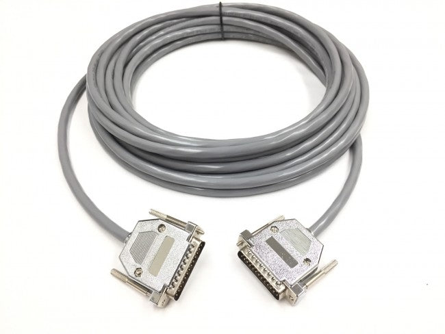 DB25 Male to DB25 Male Serial RS232 Extension Cable - 24 AWG - Custom ...