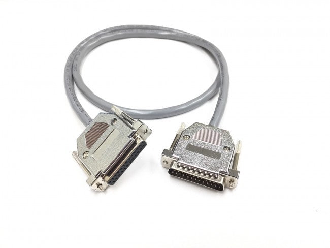 DB25 Male to DB25 Female Serial RS232 Extension Cable - 24 AWG - Custom ...