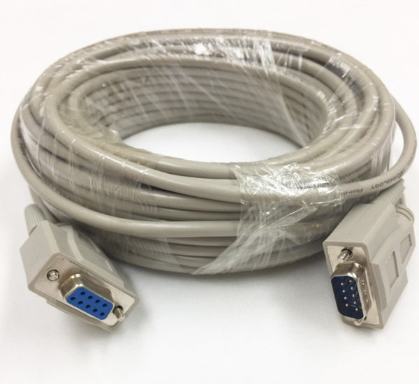 DB9 Male to Female Extension RS 232 Serial Cables - Custom Cable Connection