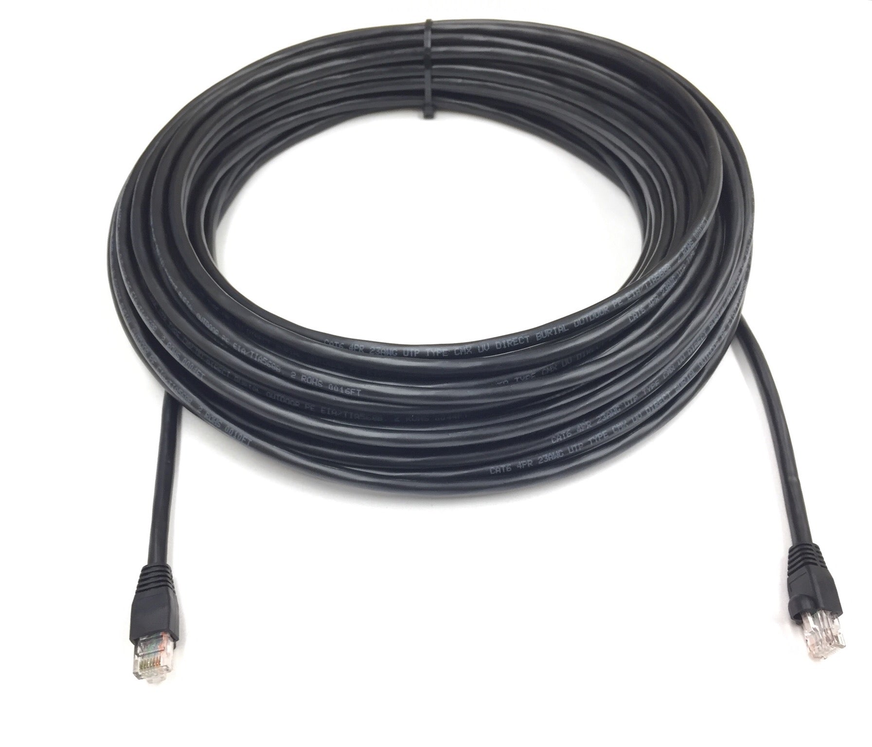 Cat6 UTP UV Outdoor Rated Ethernet Patch Cables – Custom Cable Connection