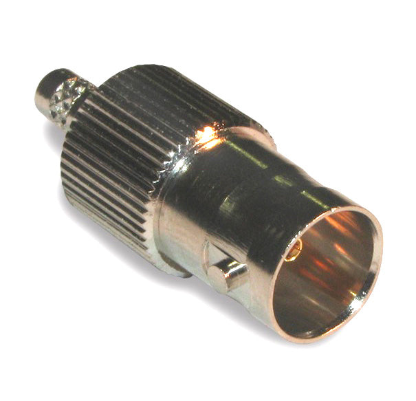 BNC Straight Crimp Jack for Belden 1855A, Mini RG59, 75 Ohm - Custom Cable Connection