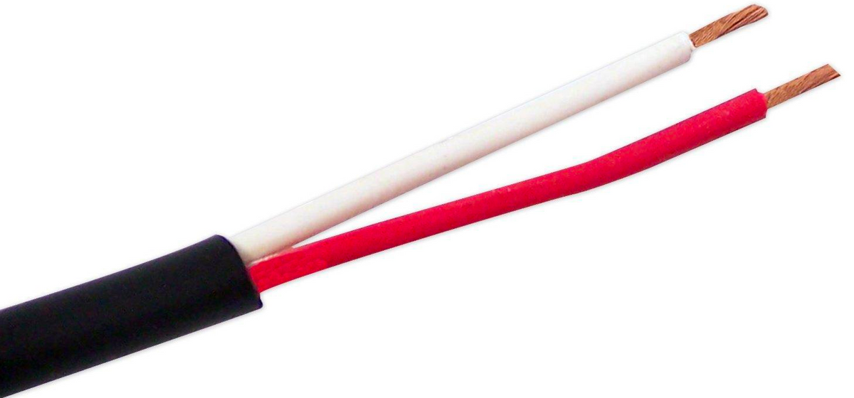 Belden 6200UE 16 AWG 2 Conductor Plenum CMP Unshielded Speaker Wire Bl ...