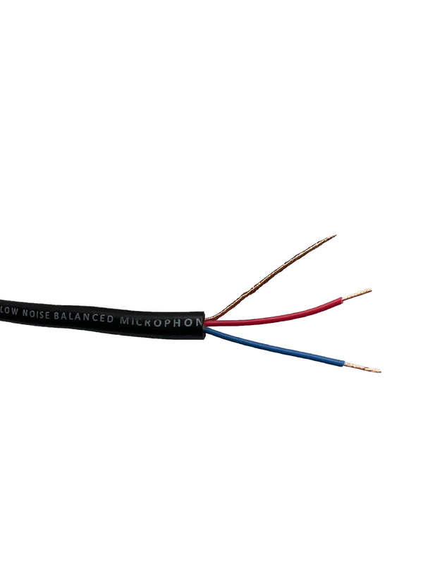 Microphone Cable 24 AWG 2 Conductor Shielded - CCCM242 - Custom Cable ...