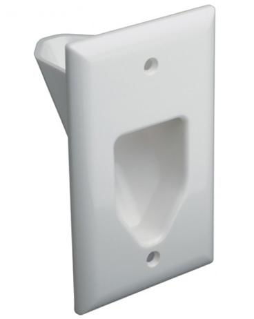 A/V Data Wall Plates – Custom Cable Connection