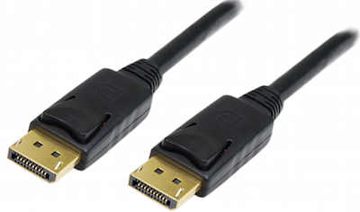DisplayPort Video Cable Male to Male 4K at 60Hz - Custom Cable Connection