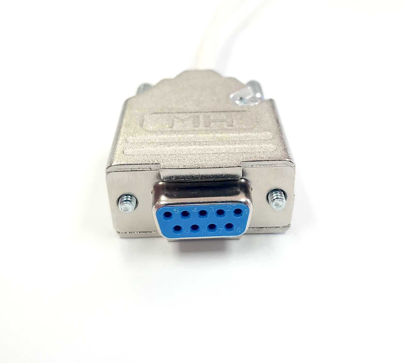 DB9 RS-232 Female to Blunt - All 9 Pins - 22 AWG Plenum - Serial Break ...